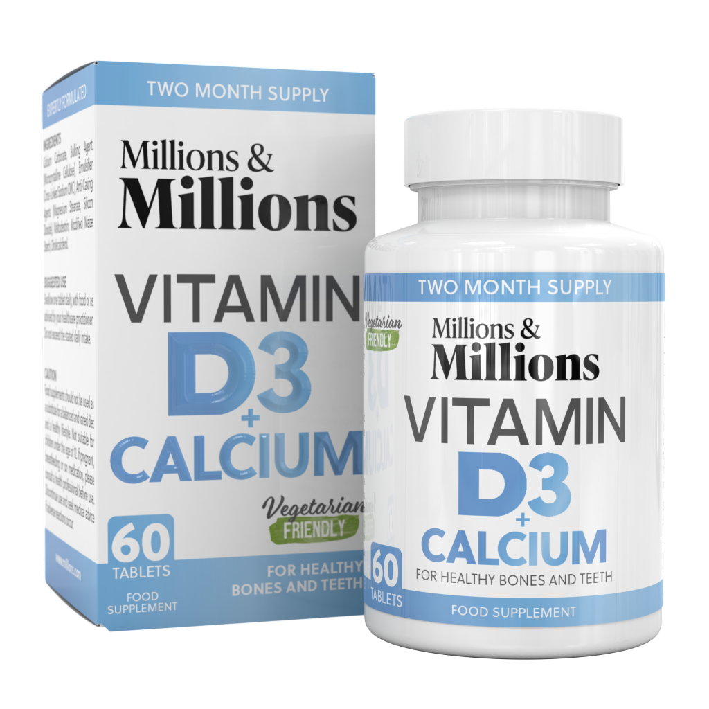 P2628 Millions & Millions – Magnesium 375mg – 30 Tablets – All Pack 123