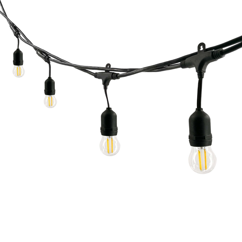 S17286 PowerMaster 10 Light LED IP44 Festoon String – All Pack 123