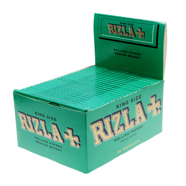 S4072 Rizla Green King Size Rolling Papers – All Pack 123