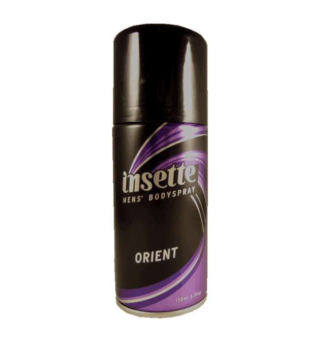 T0695 Insette Orient Mens Body Spray – 150ml (12 Pack) – All Pack 123
