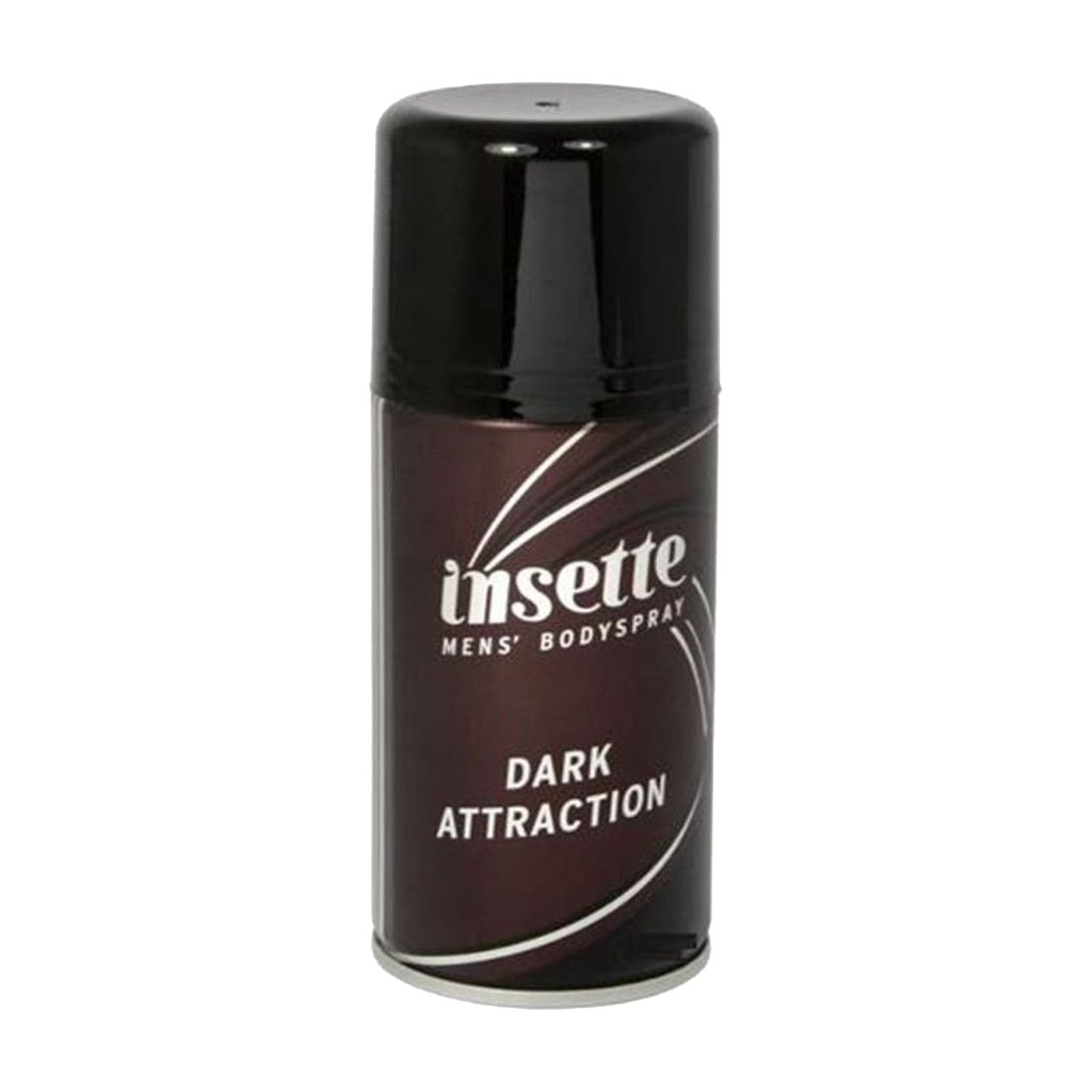 T0914 Insette Dark Attraction Mens Body Spray – 150ml (12 Pack) – All ...