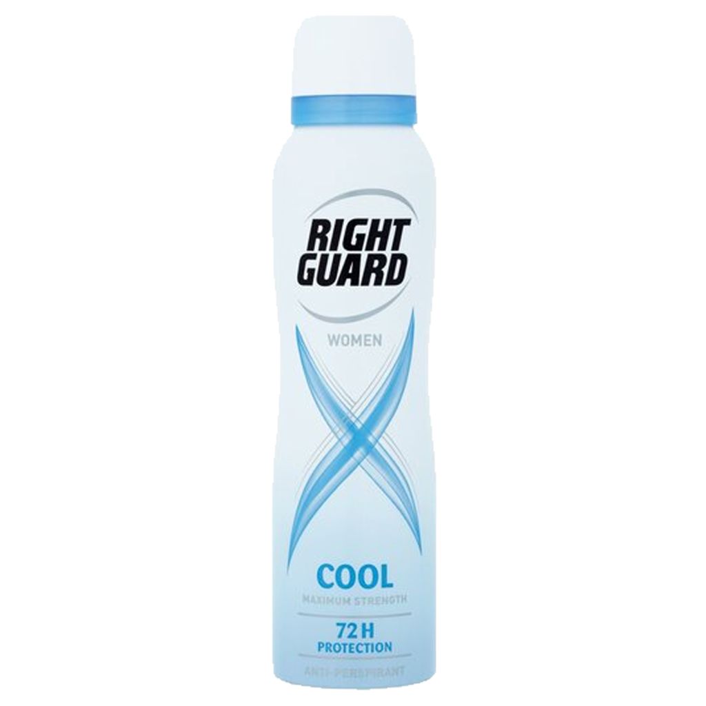 T0916 Rightguard Ladies Xtreme Cool – 150ml (6 Pack) – All Pack 123