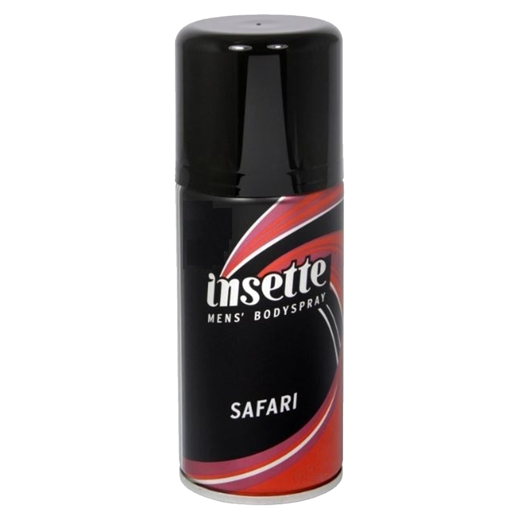 T0928 Insette Safari Mens Body Spray – 150ml (12 Pack) – All Pack 123